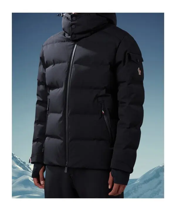 Moncler Montgetech Hooded Down Ski Jacket - Black