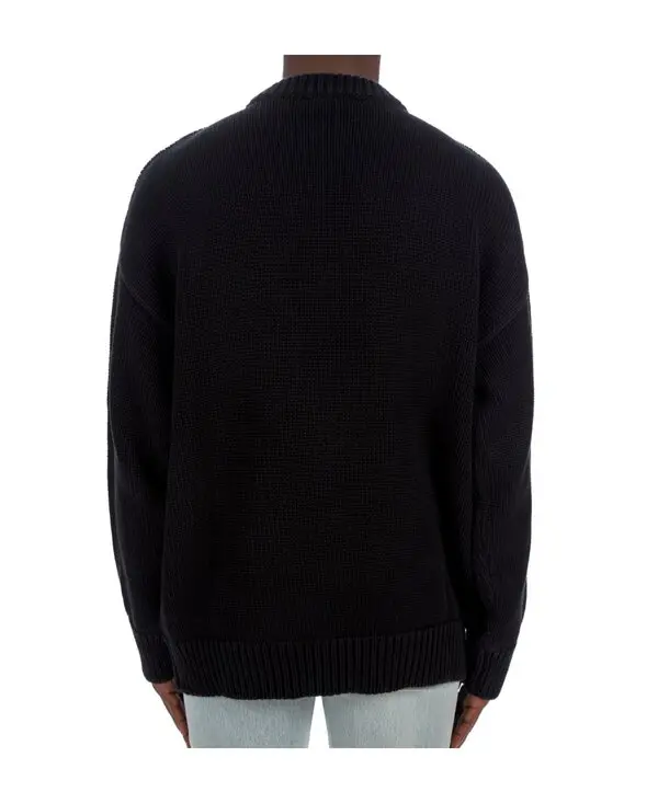 Balenciaga Bb Laurel Embroidered Crewneck Jumper