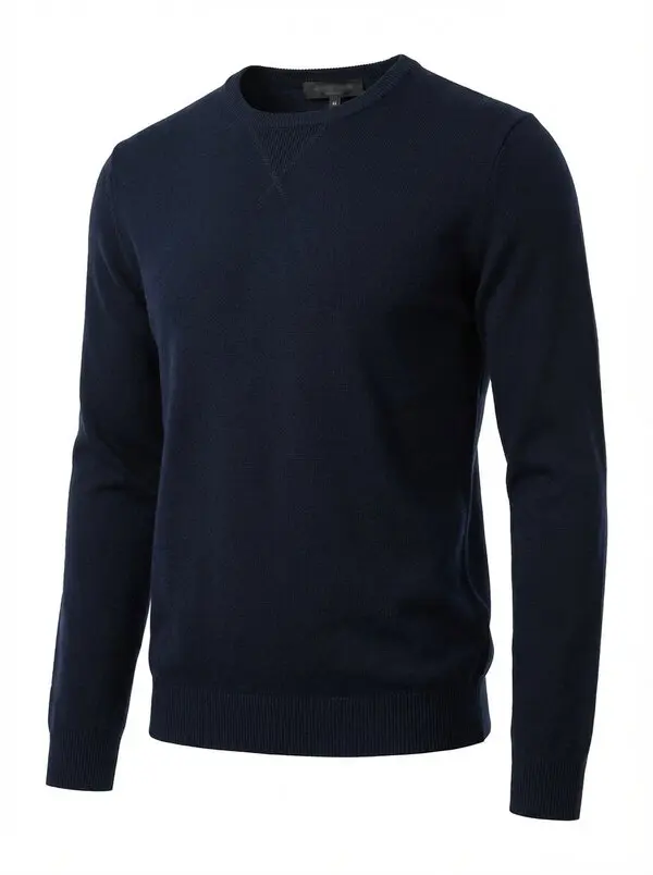 Gucci Round-neck Knitted Pullover - Dark Blue
