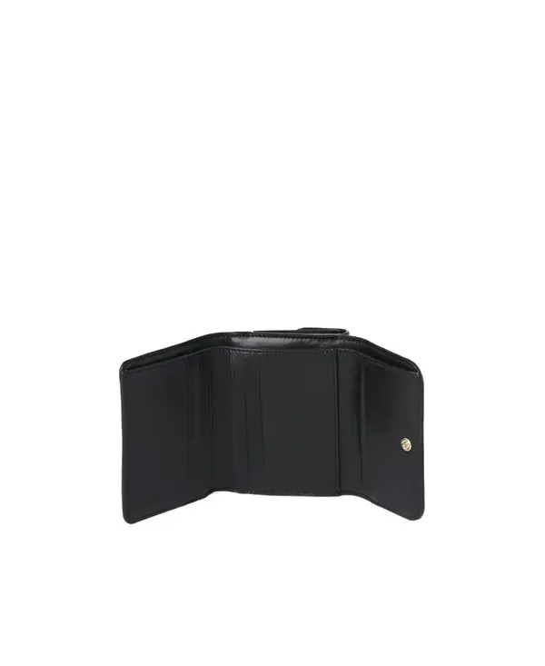 Chloé Sense Small Tri-fold Wallet - Black