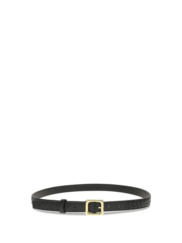 Bottega Veneta Braided Contour Belt - Black