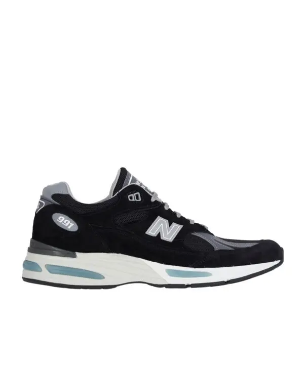NEW BALANCE 991v2 Mesh Sneakers - Black