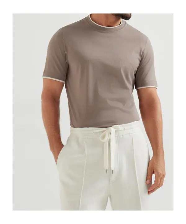 Brunello Cucinelli Layered-effect Crewneck T-shirt