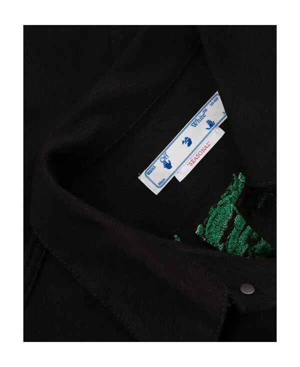 Off-White X Neen Embroidered Denim Jacket
