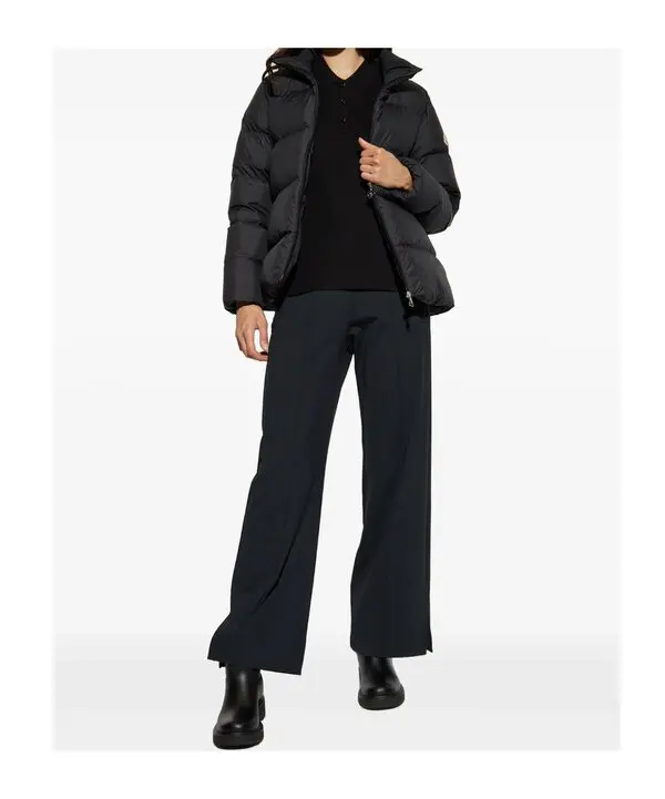 Moncler Mauzun Zip-up Puffer Jacket - Black