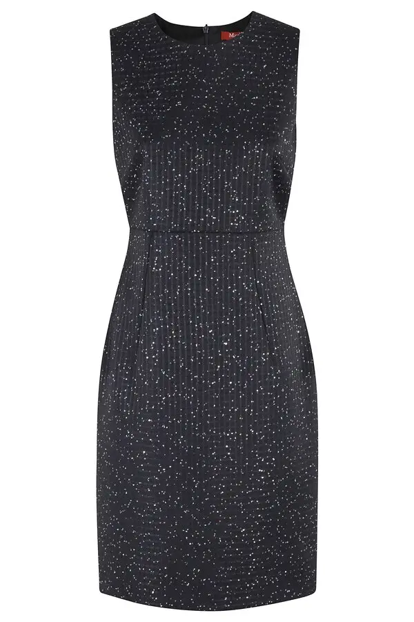 Max Mara Sleeveless Sequined Dress
