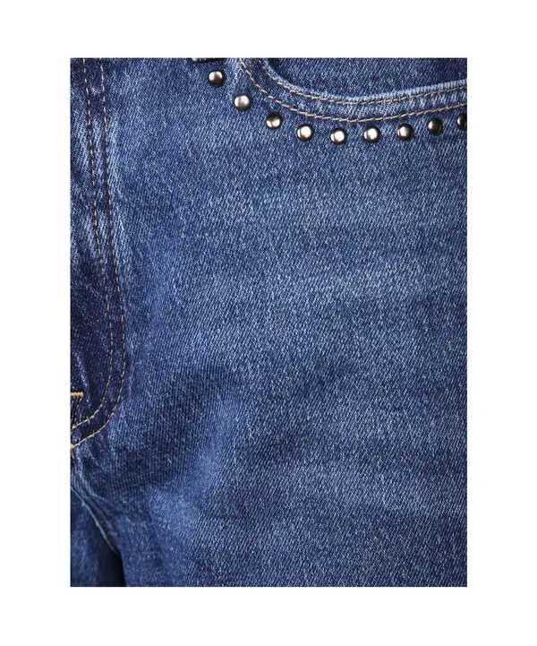 7 For All Mankind Wide-leg Embellished Jeans