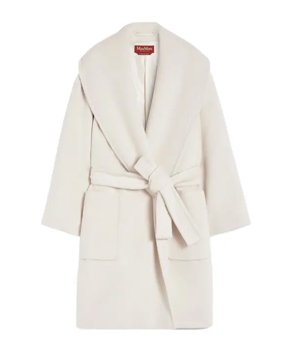 Max Mara Alpaca And Virgin Wool Coat