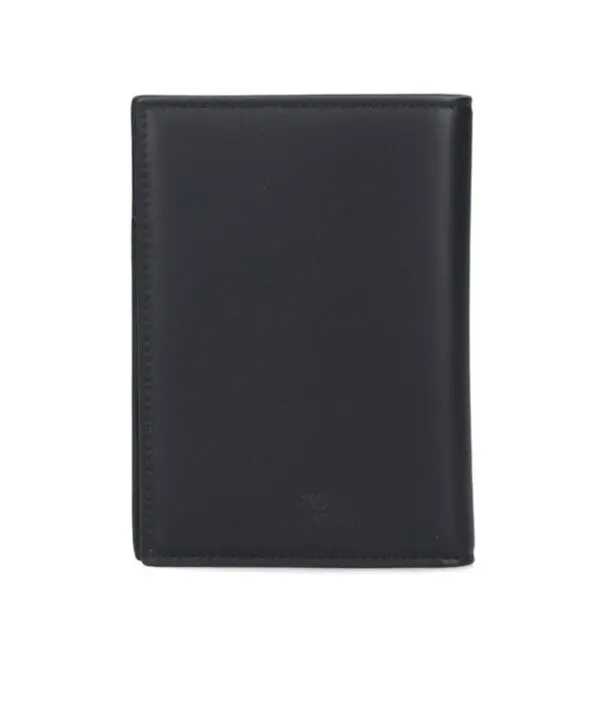 Valentino Garavani Vltn Logo Printed Bi-fold Wallet