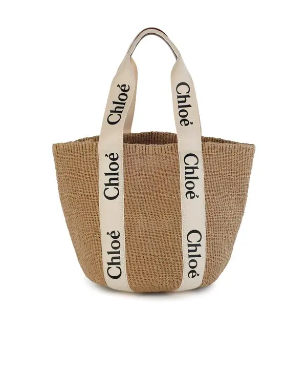 Chloé Woody Logo-strap Shoulder Bag