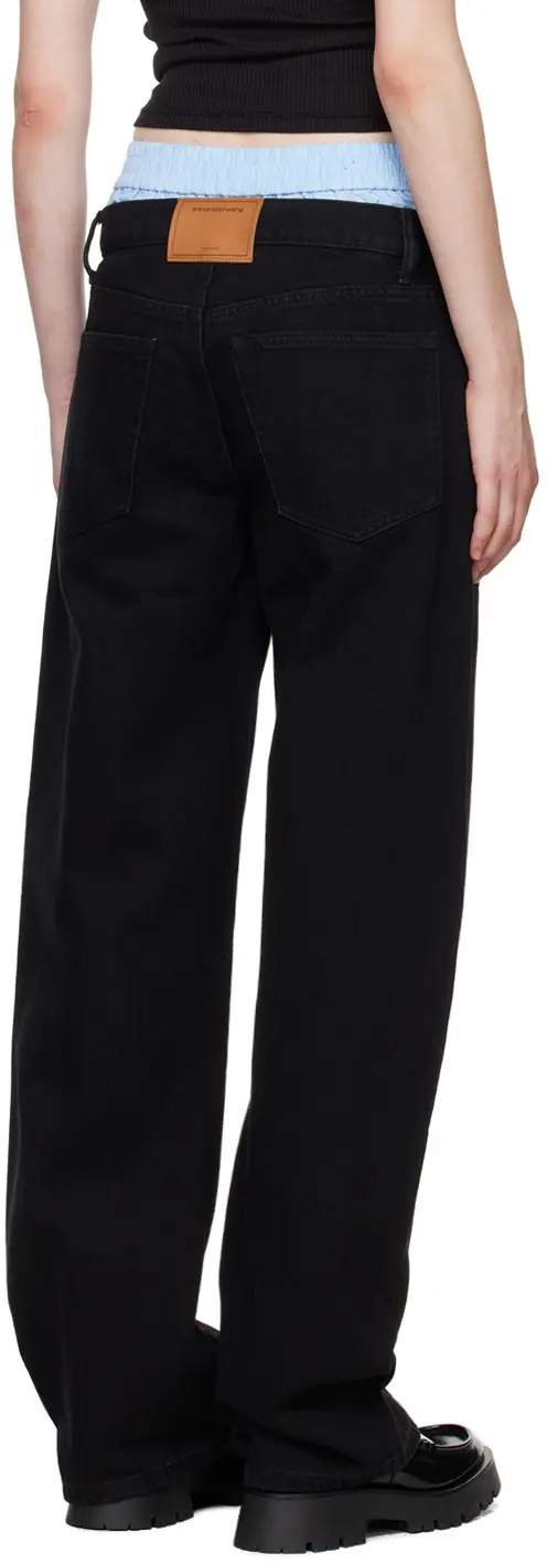 Alexander Wang High Waist Balloon Jeans - Black