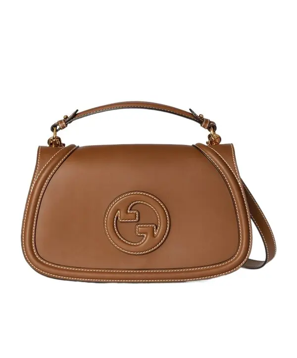 Gucci Blondie Large Top Handle Bag - Brown