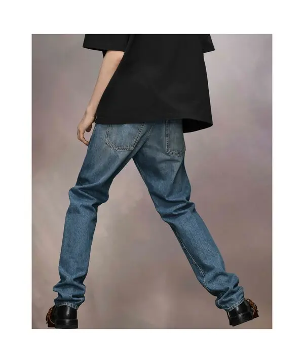 MAISON MARGIELA 4-stitch Straight-leg Jeans - Blue