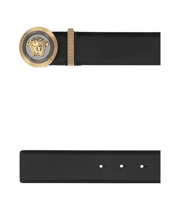 Versace Medusa Plaque Buckle Belt