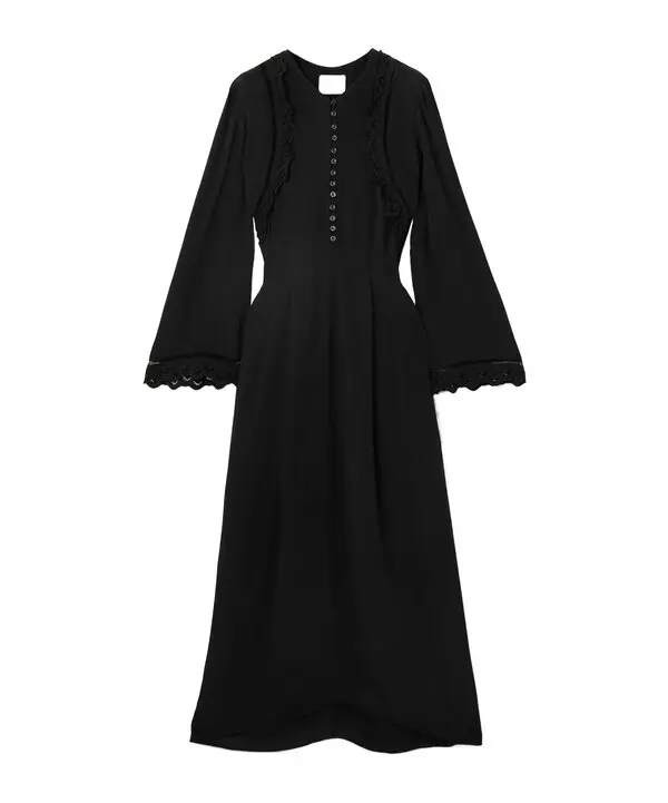 Isabel Marant Étoile Long Sleeve Embroidered Dress
