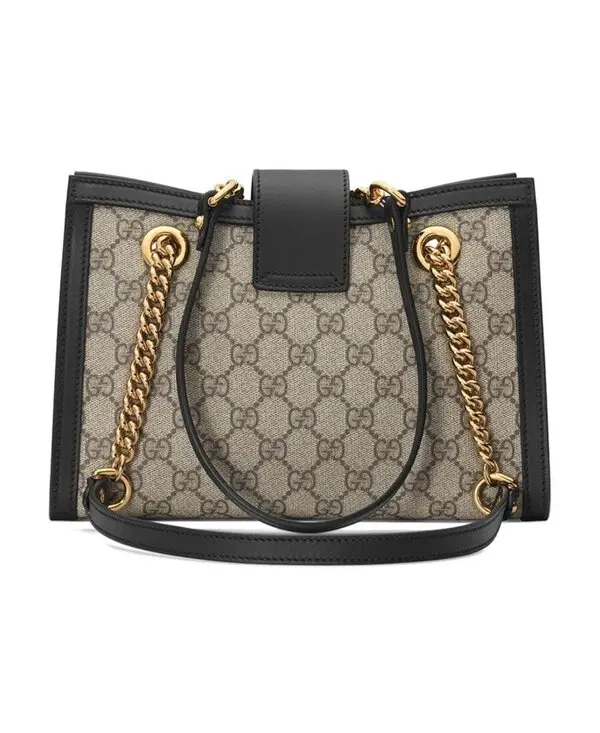 Gucci Padlock Small Gg Shoulder Bag - Black