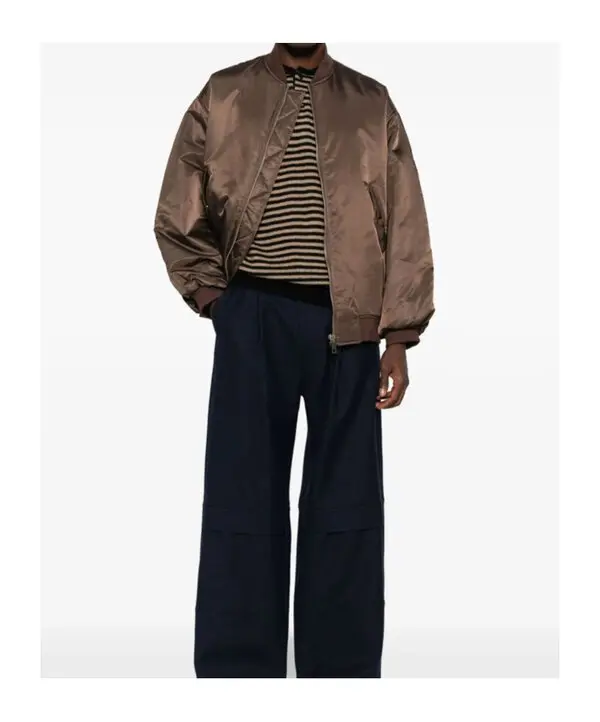 THE FRANKIE SHOP Astra Bomber Jacket - Brown