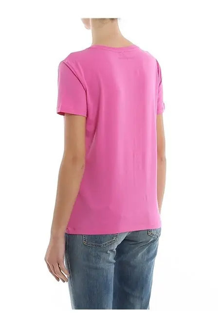 Emporio Armani Appliqué T-shirt - Pink