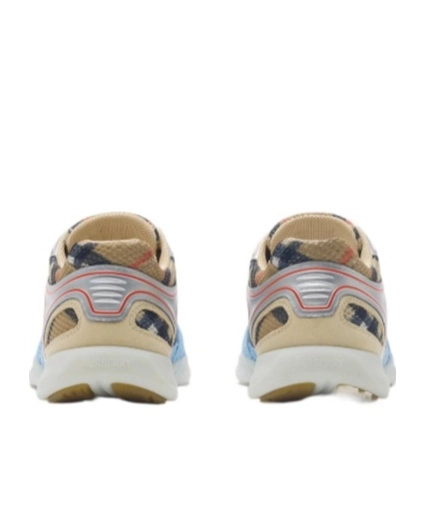 Burberry Check Matrix Sport Sneakers - Sand