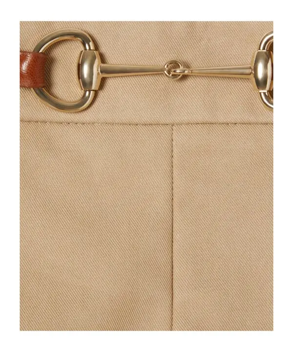 Gucci Pleated Belted Tailored Pants