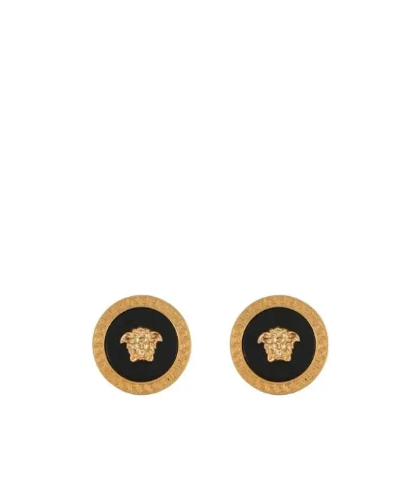 Versace Medusa Cufflinks - Black