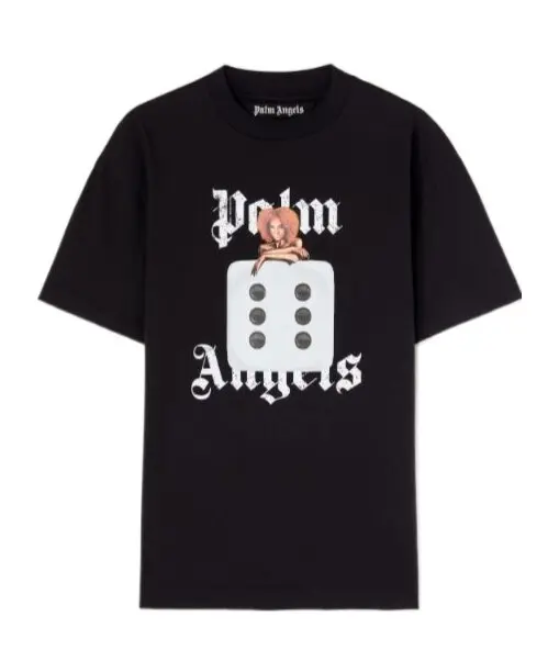 Palm Angels Holly Pin-up Drop Shoulder T-shirt