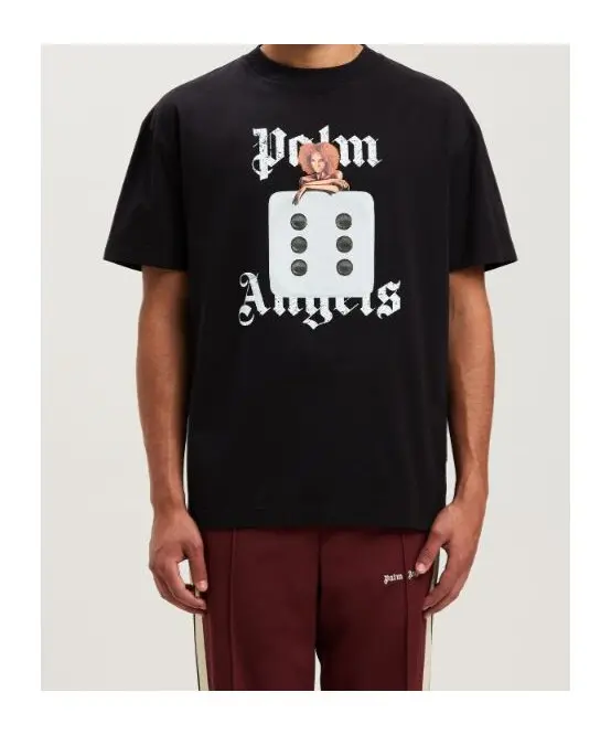 Palm Angels Holly Pin-up Drop Shoulder T-shirt