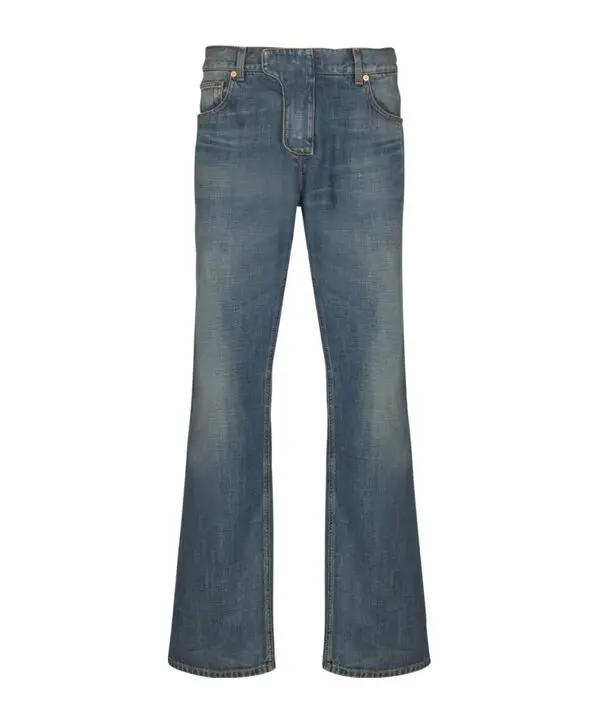 Balmain Straight-leg Jeans - Black