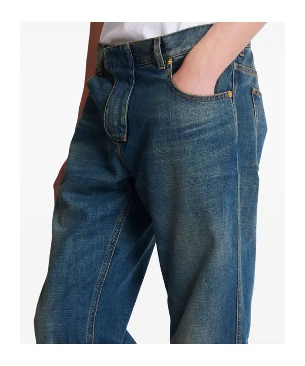 Balmain Straight-leg Jeans - Black