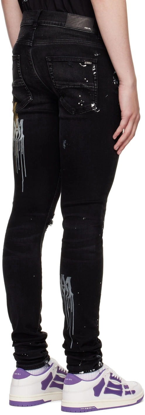 Amiri Paint Splatter Skinny Jeans