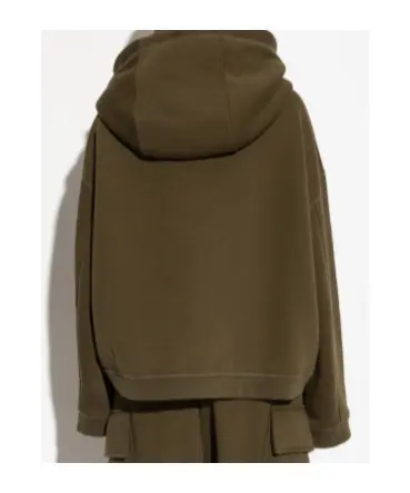 Dsquared2 Embroidered Logo Zip-up Hoodie