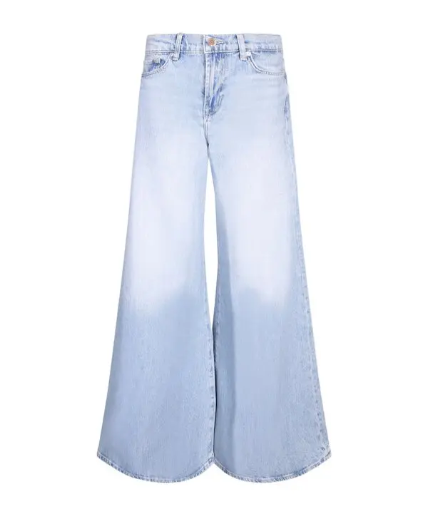 7 For All Mankind Willow Wide-leg Jeans - Blue