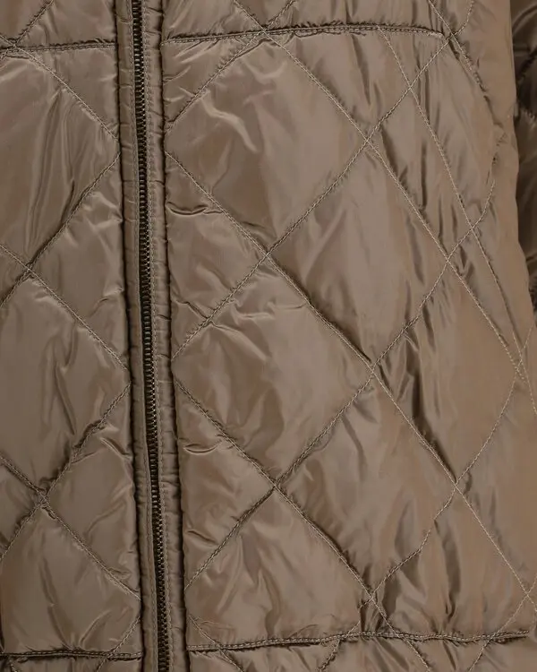 Max Mara Spacefe Quilted Hooded Jacket
