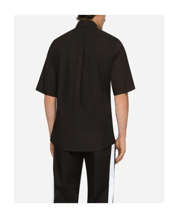 Dolce & Gabbana Logo-tape Cotton Shirt