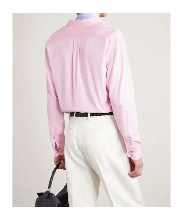 TOM FORD Buttoned Bow Pleat Shirt - Pink