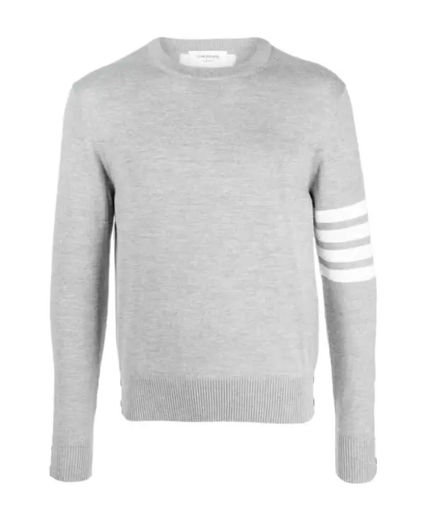 Thom Browne Lobster 4-bar Wool Jumper - Light Gray