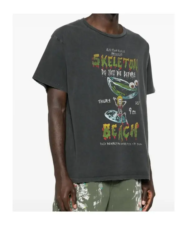 GALLERY DEPT. Skeleton Beach Graphic T-shirt - Black