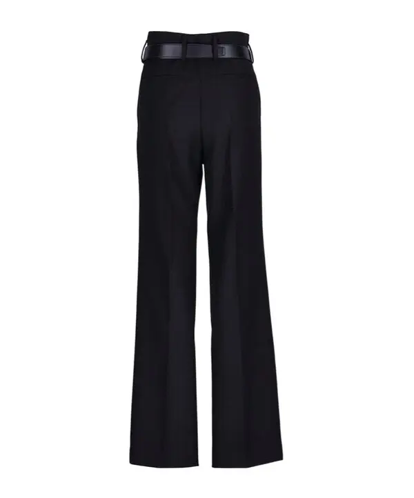 Prada Belted Pleated Trousers