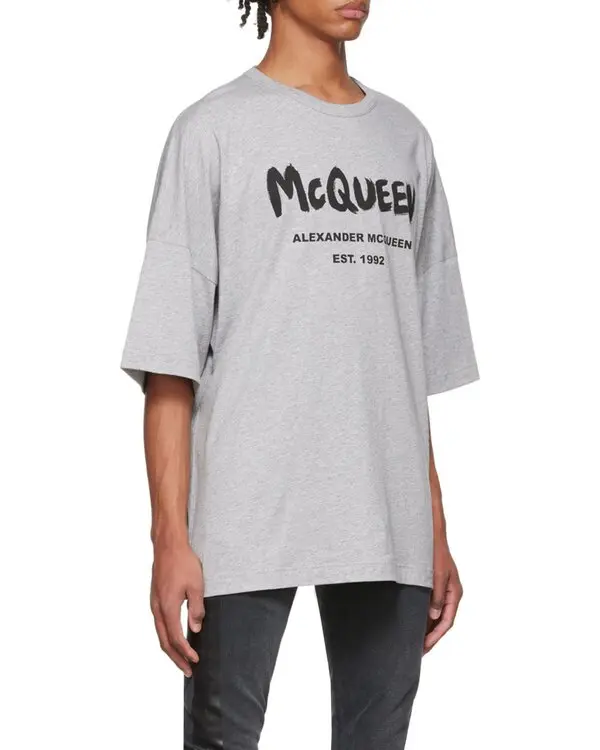 Alexander McQueen Logo Short-sleeved T-shirt