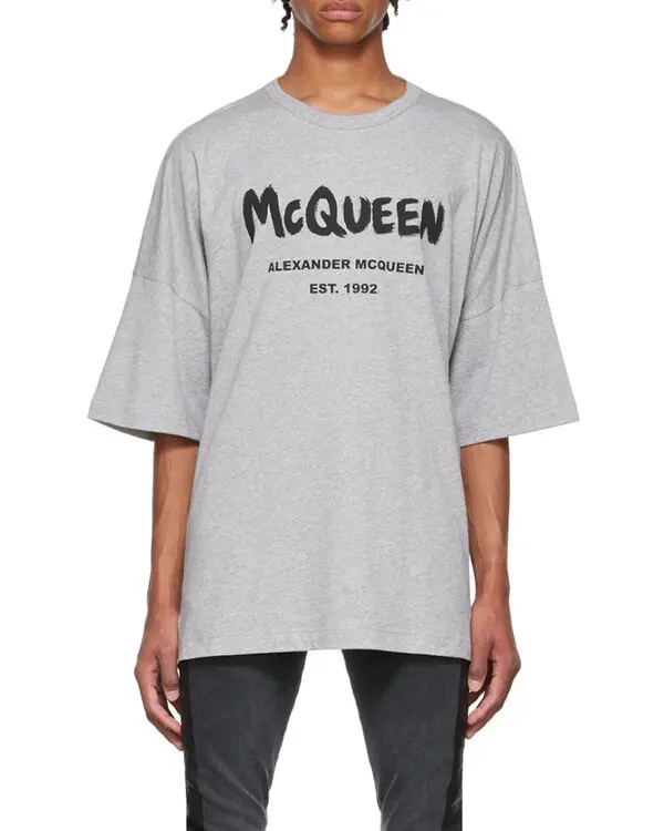 Alexander McQueen Logo Short-sleeved T-shirt