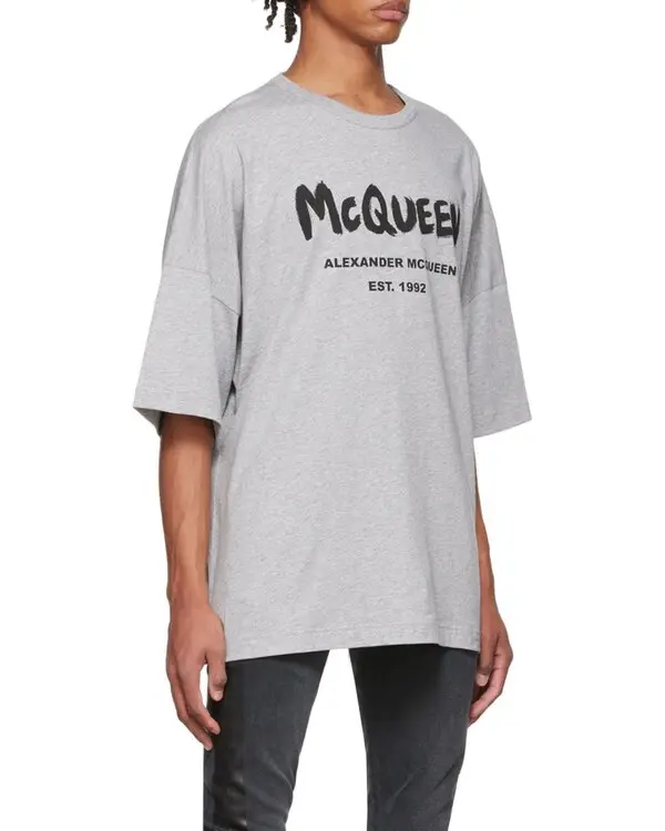 Alexander McQueen Logo Short-sleeved T-shirt