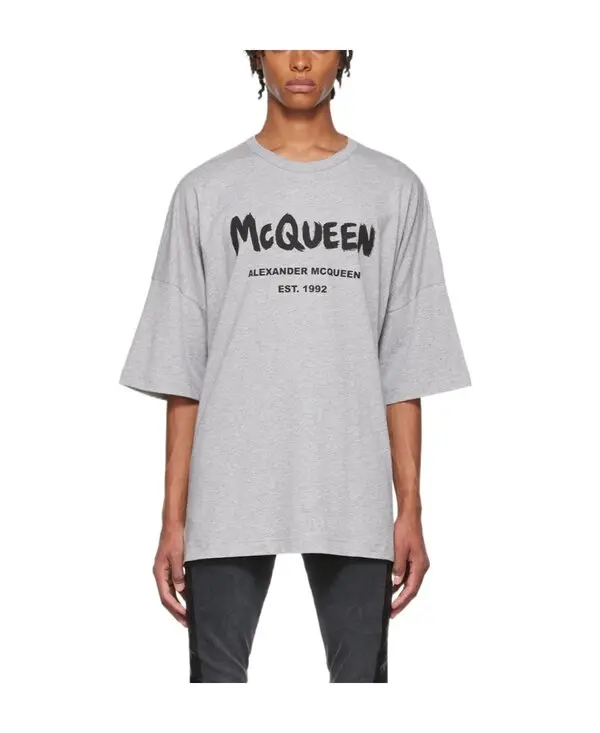 Alexander McQueen Logo Short-sleeved T-shirt