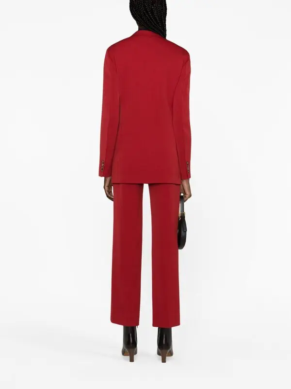 Victoria Beckham Double Breasted Straight Hem Blazer