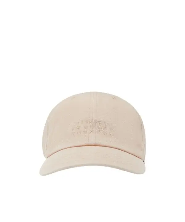 MAISON MARGIELA Embroidered Logo Cap - Pink