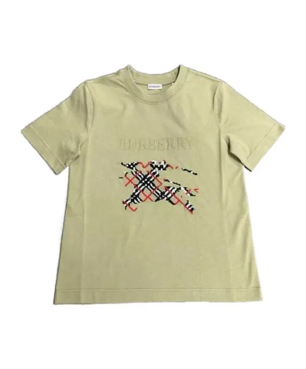 Burberry Embroidered Logo T-shirt - No