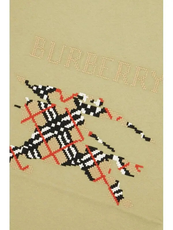 Burberry Embroidered Logo T-shirt - No