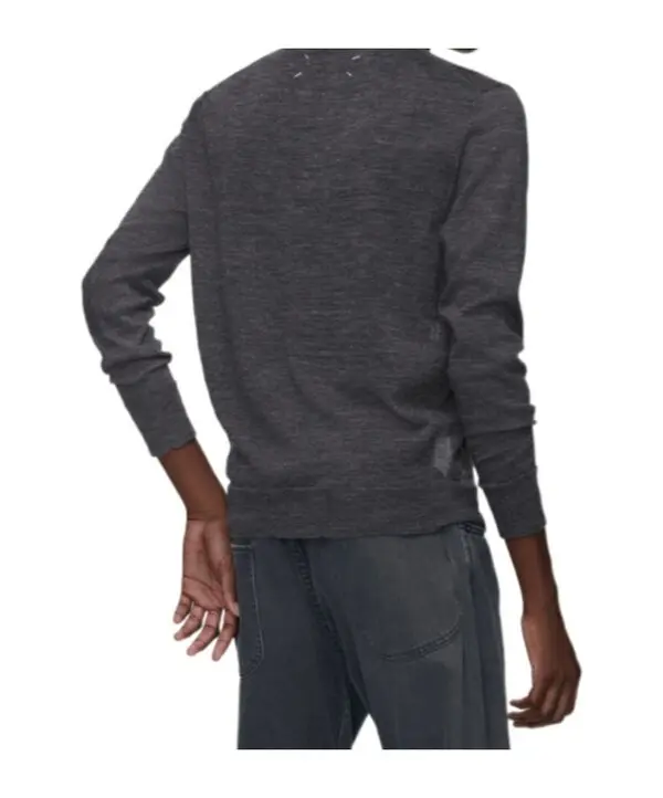 MAISON MARGIELA Wool Blend Patch Jumper