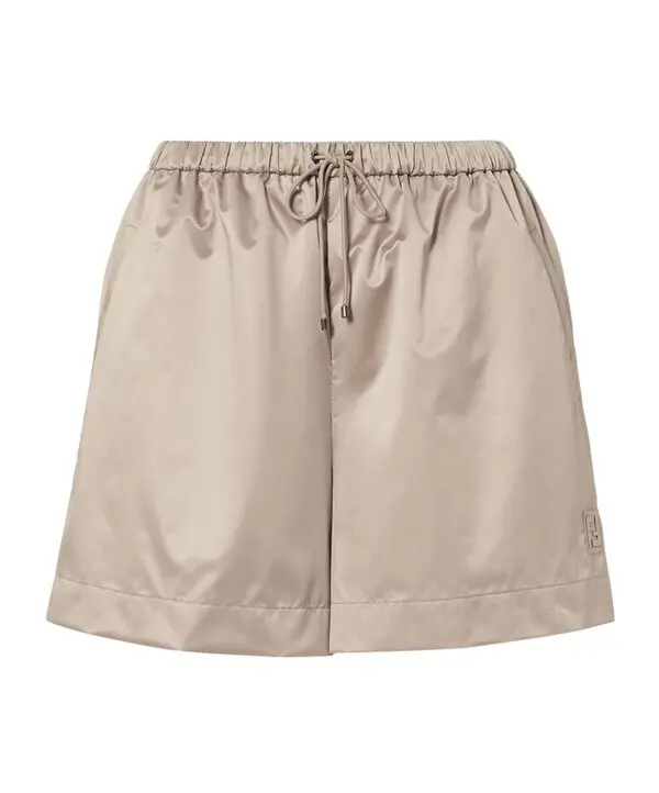 Fendi Technical Silk Shorts