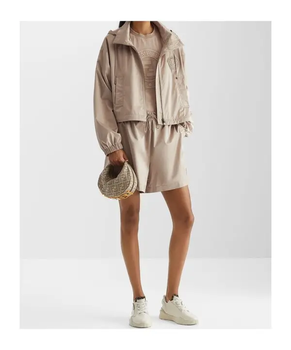 Fendi Technical Silk Shorts
