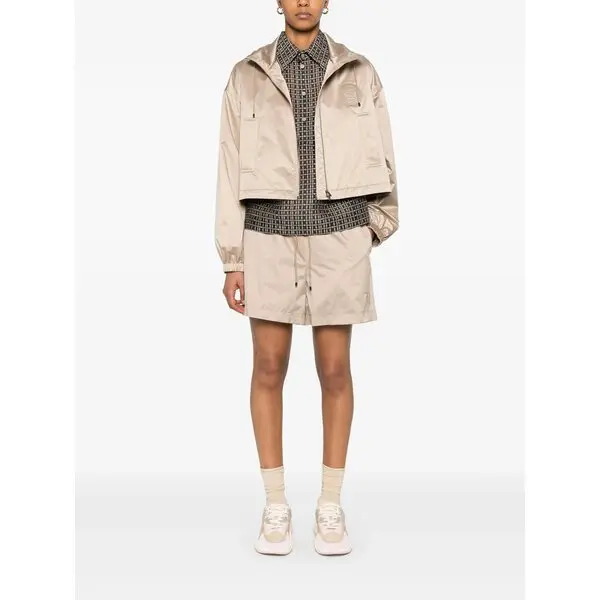 Fendi Technical Silk Shorts